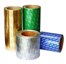 Foil With Paper Backing Custom Logo Print Sheets and Rolls